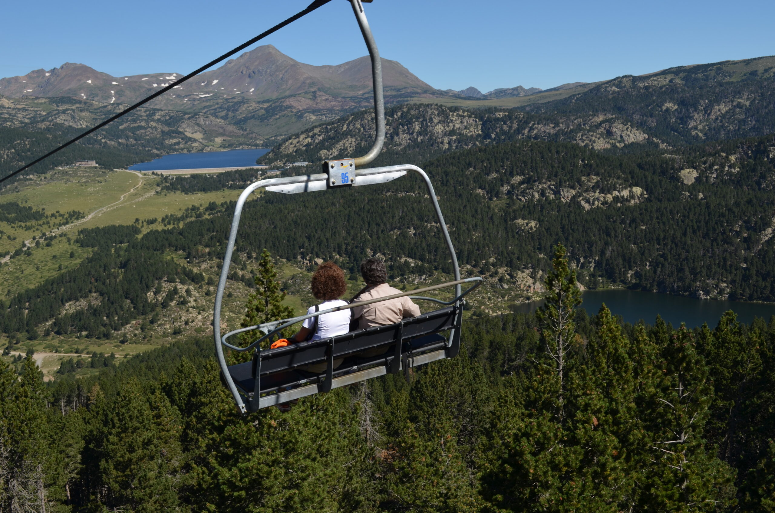 Font-Romeu » Accès en télésièges au Lac des Bouillouses - Font-Romeu